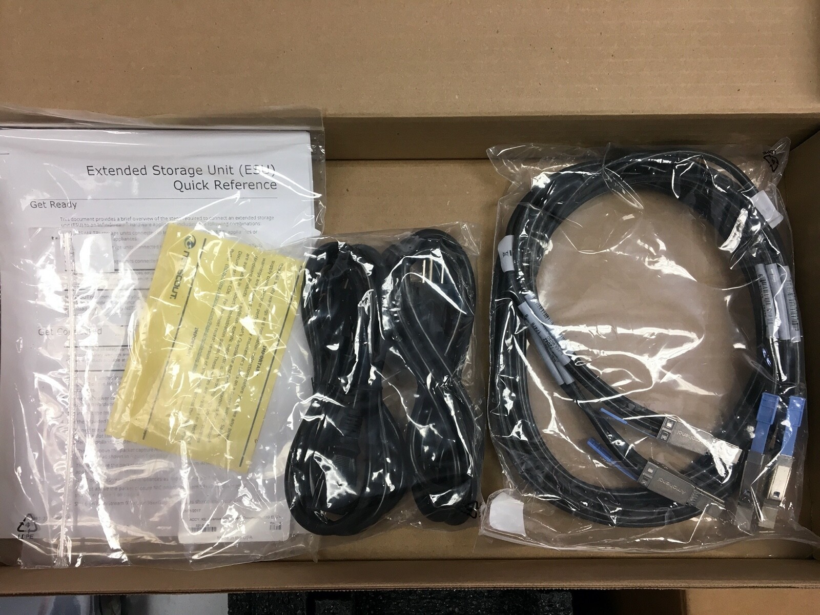 NetScout InfiniStream Extended Storage Unit 21-356892 NO DRIVES ️️ ️️ ...