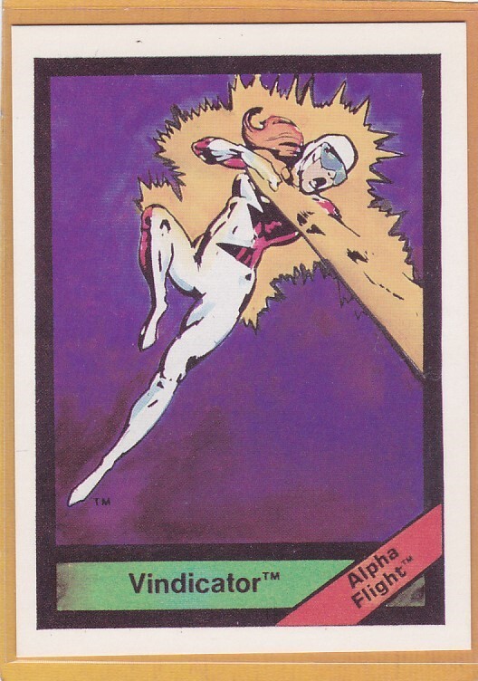 1987 COMIC IMAGES MARVEL UNIVERSE SERIES 1 VINDICATOR #50 NM *A1954 | eBay