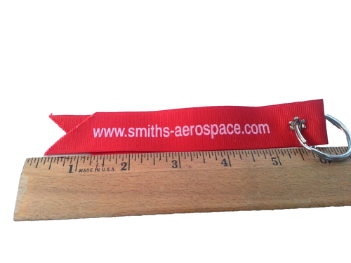 GE Aviation Systems / Smiths Aerospace Red Military Keychain | eBay