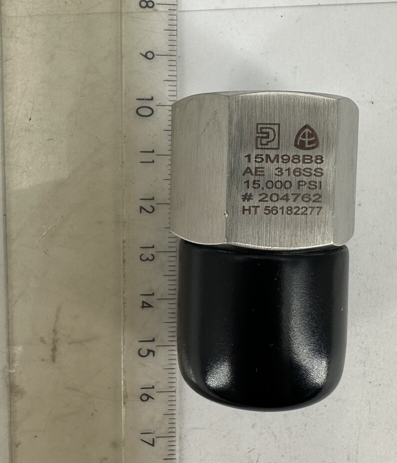 Parker Autoclave Engineers Connection 15M98B8 AE 316SS 15,000PSI 204762 ...