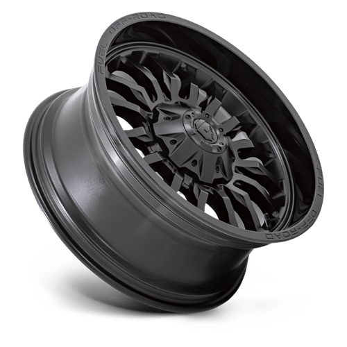 Fuel D796 Arc Matte Black With Gloss Black Lip 1-Piece Rim: 20x10 ...