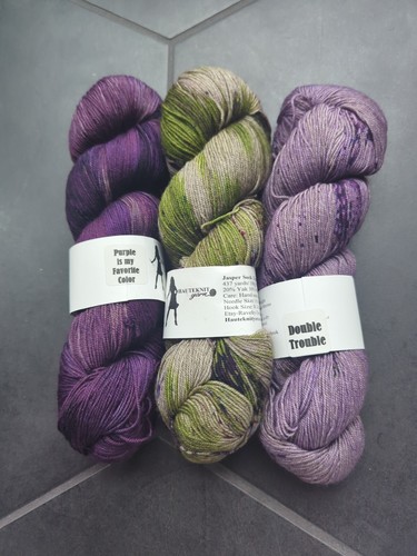 HAUTEKNIT YARNS Set Of 3 Jasper Sock 437 Yds Each 70/20/10 Merino/Yak ...