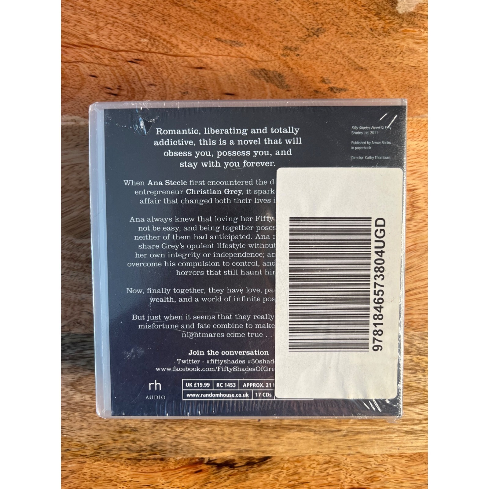 Fifty Shades Freed Audiobook on CD by EL James Read by Becca Battoe | eBay