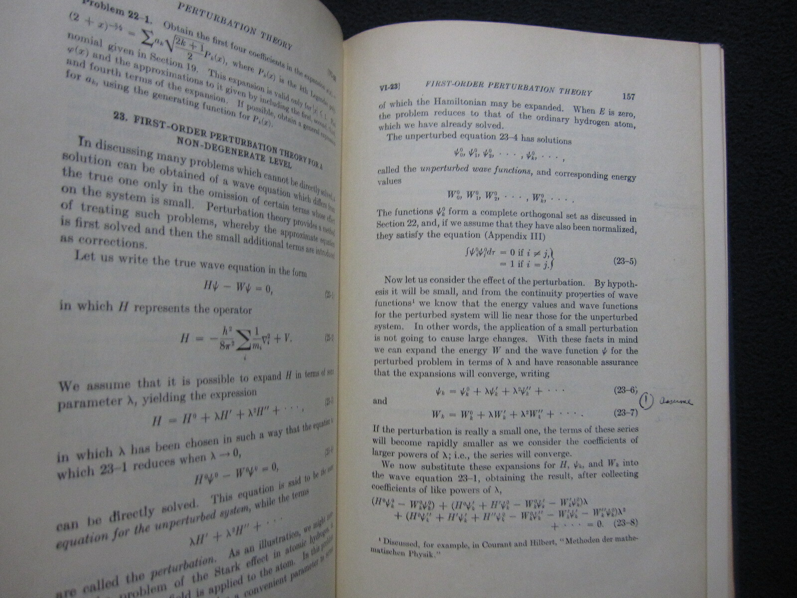 Introduction to Quantum Mechanics by Pauling, Linus; Wilson, E.Bright ...