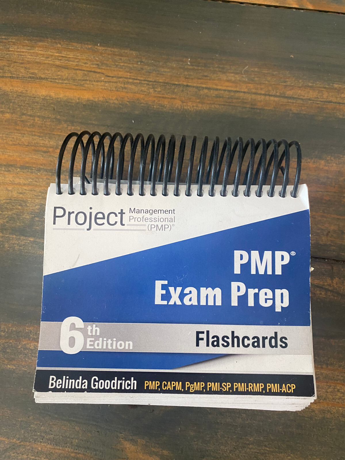 PMP Exam Prep Flashcards by Goodrich | eBay