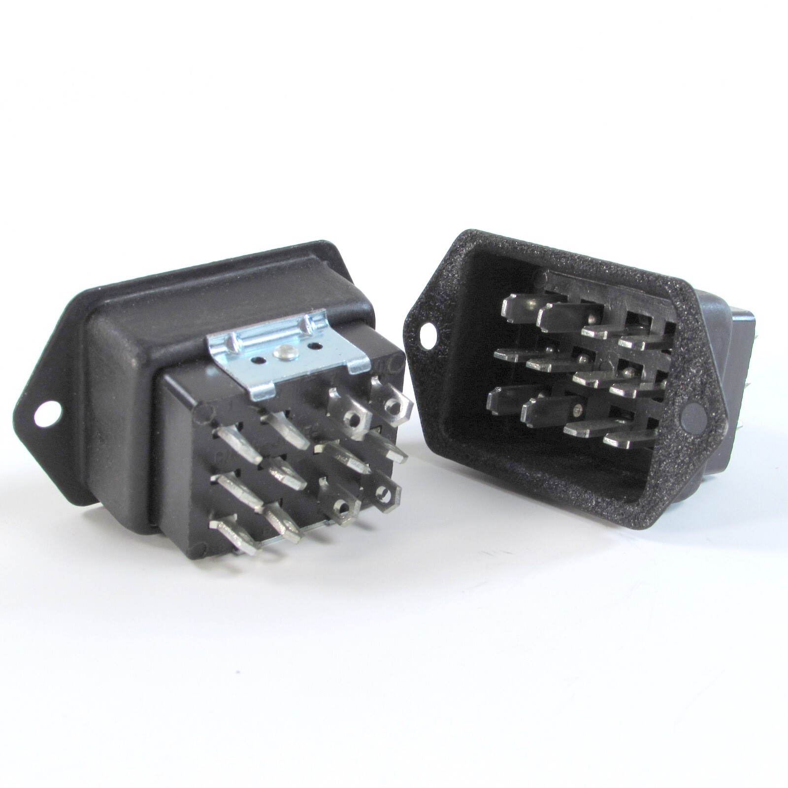 LOT of 2 TRW Cinch P-312-DB Connector 12 Position Receptacle | eBay
