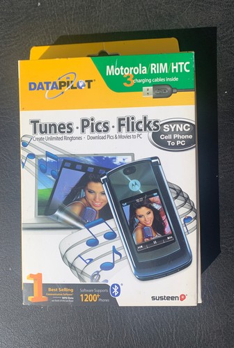 Susteen DataPilot Motorola USB Kit- Sync Cell Phone To PC Data Transfer ...