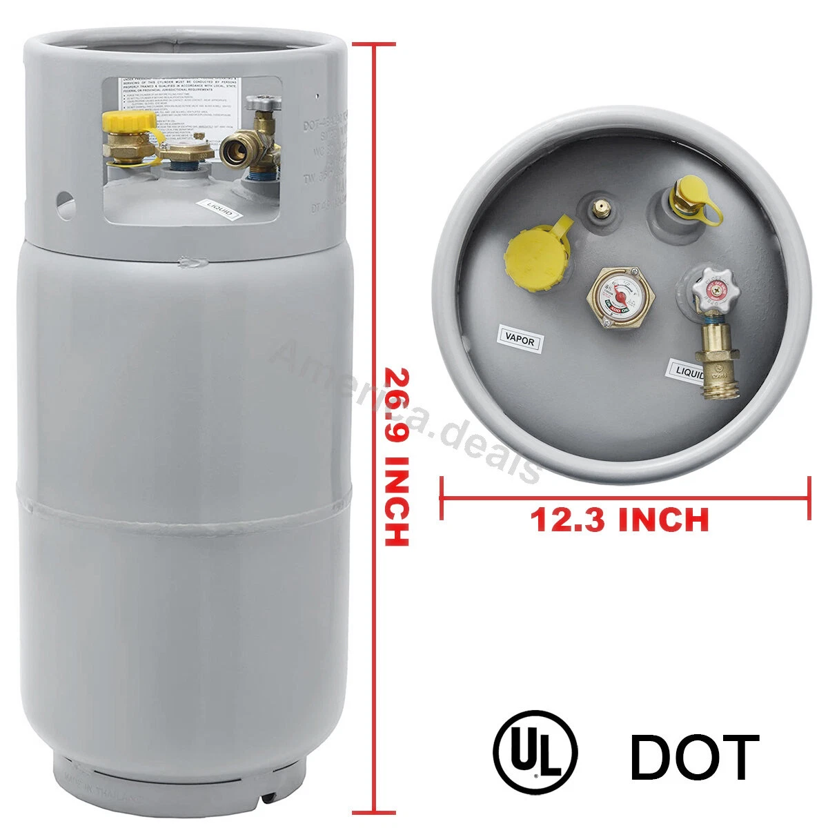 Manchester Forklift Propane Tank Cylinder Gallon, 41% OFF