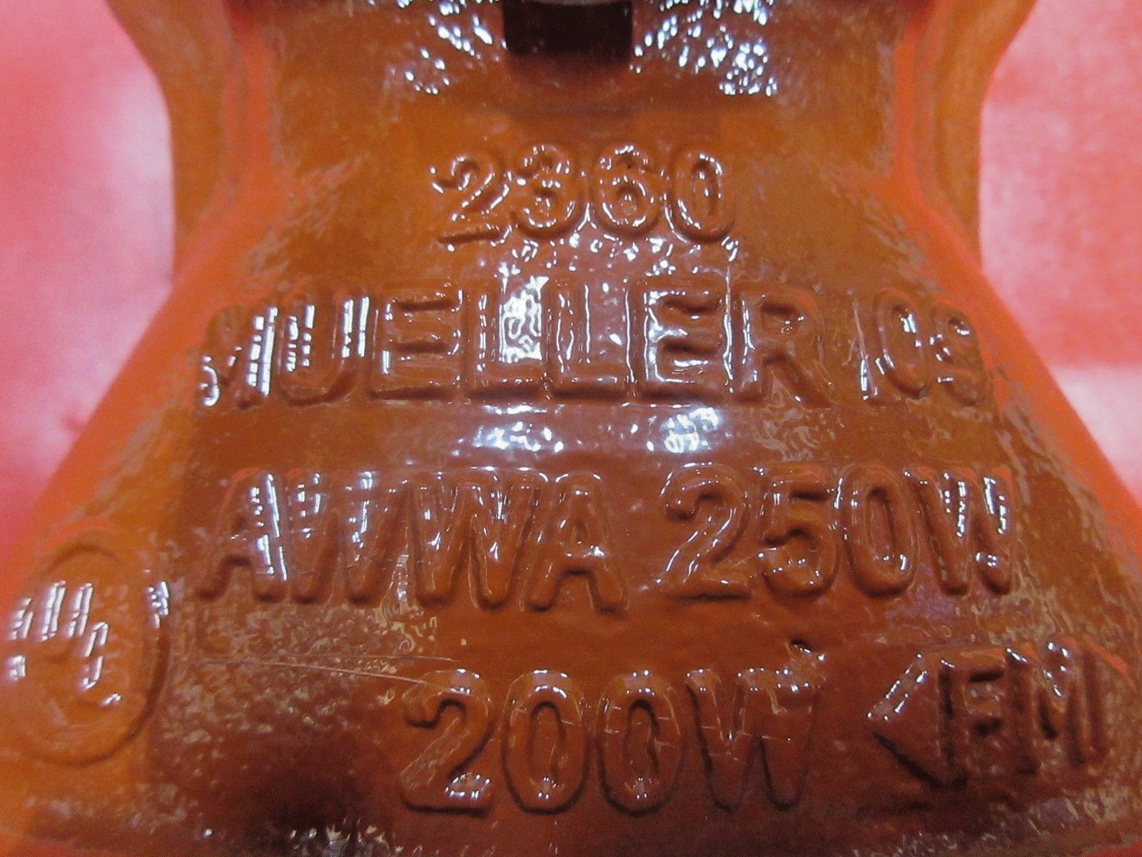 Mueller 2360 Series Resilient Wedge 2 1/2" Gate Valve 2360-025R236006LH ...