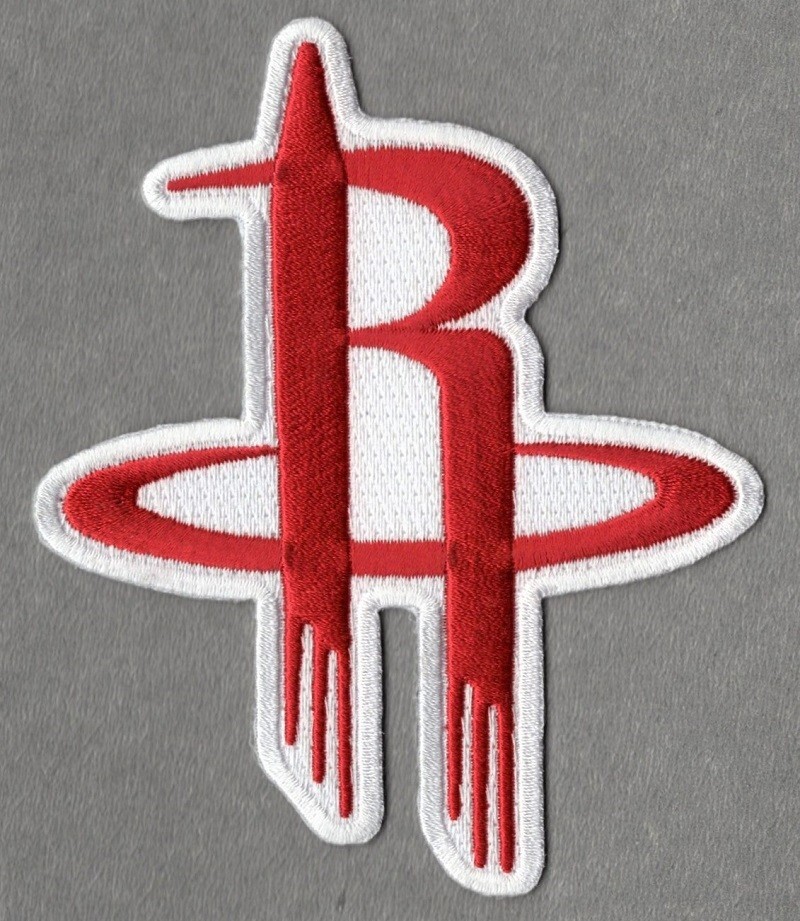 HOUSTON ROCKETS NBA PRIMARY LOGO EMBROIDERED PATCH | eBay