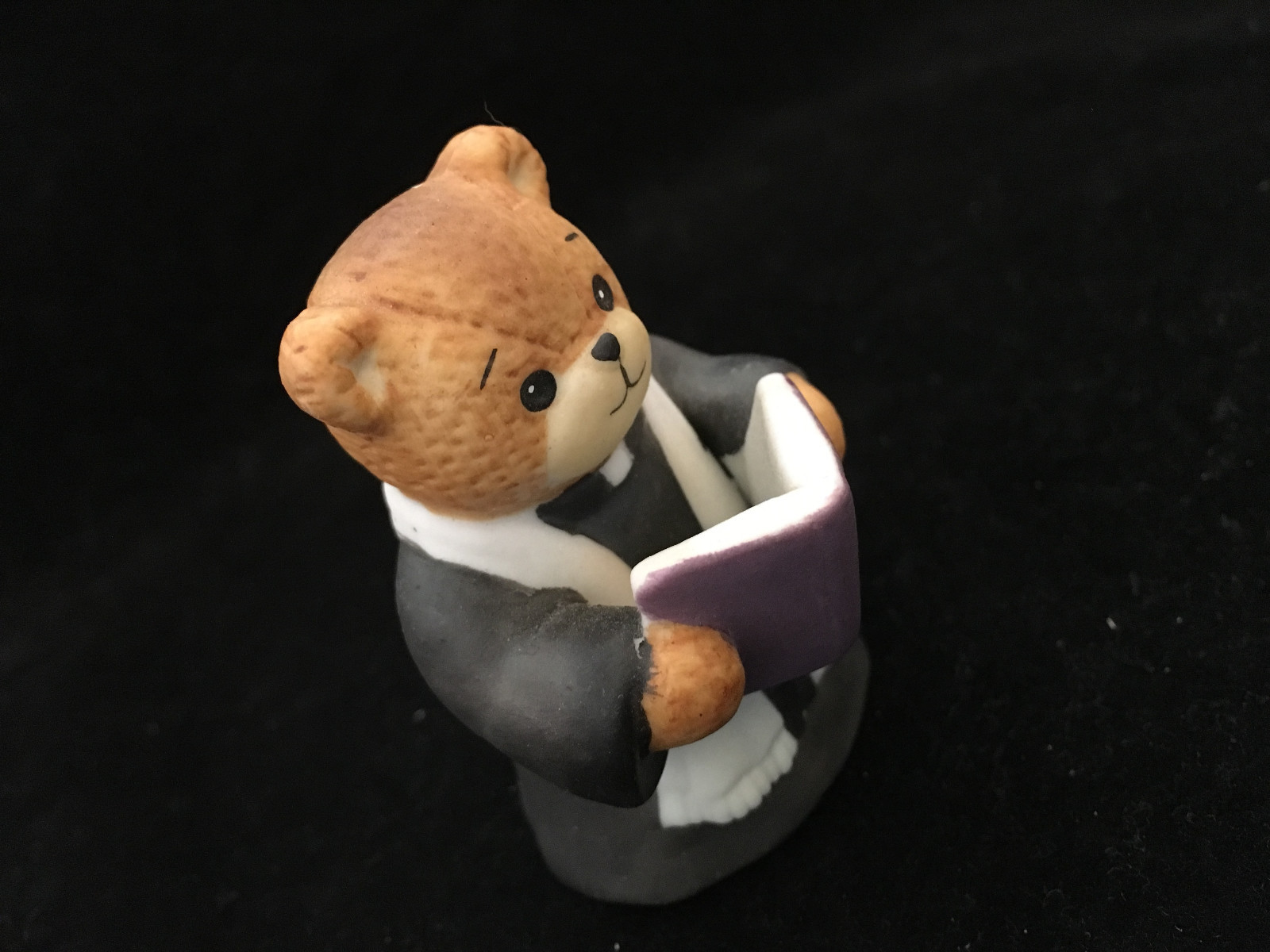 Lucy & Me Papa Was A Preacher Bear Cross Bible & Cloak Enesco Lucy Rigg ...
