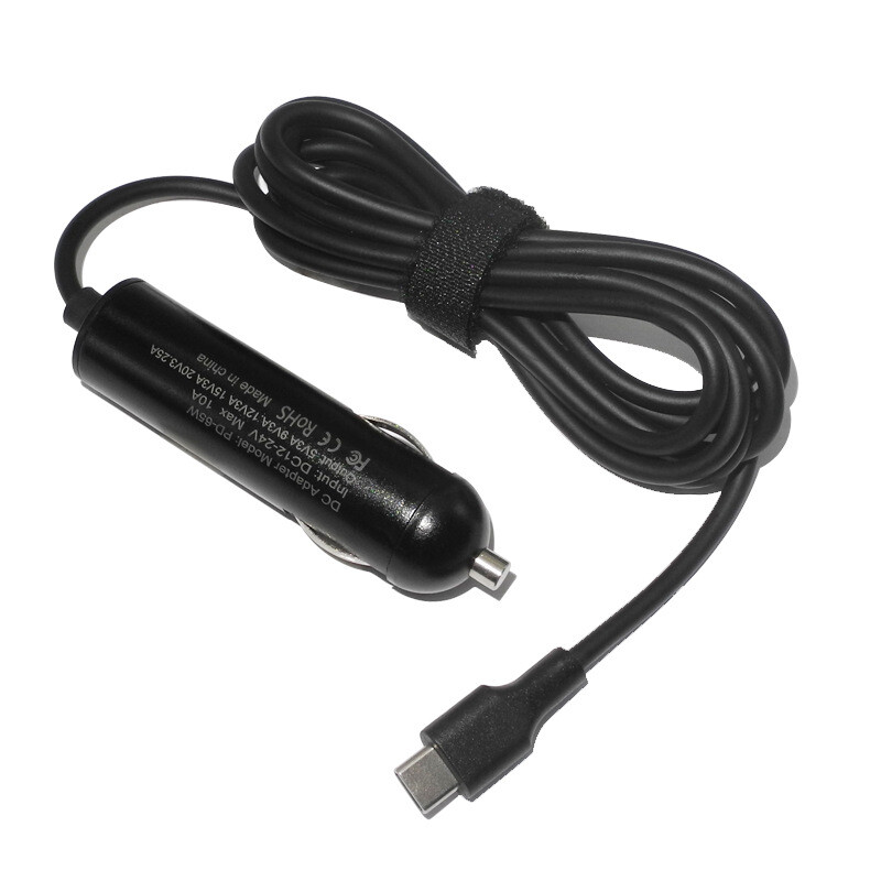 Laptop Car Charger USB-C Auto Adapter for Dell Chromebook 3100 3380 ...