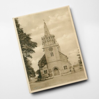 A3 PRINT - Vintage Northumberland - The Church, Beadnell | eBay UK