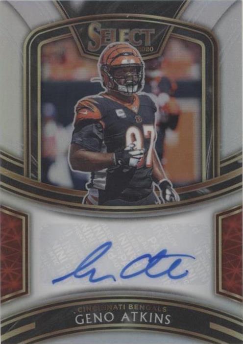 2020 Panini Select - Signatures Geno Atkins #SI-GAT /199 (AU) for sale ...
