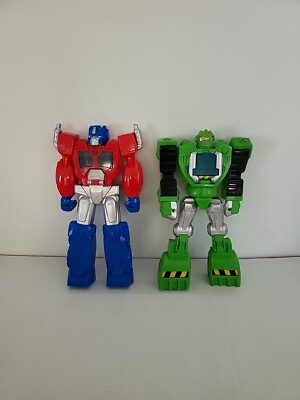 Transformers: Optimus Prime 2017 Hasbro 12" Figure #E0199 & Boulder" | eBay