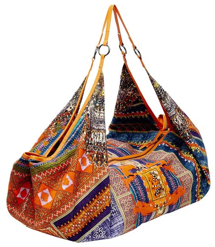 New with tag Camilla Franks The Indigo Trail Embellished Shoulder Bag ...