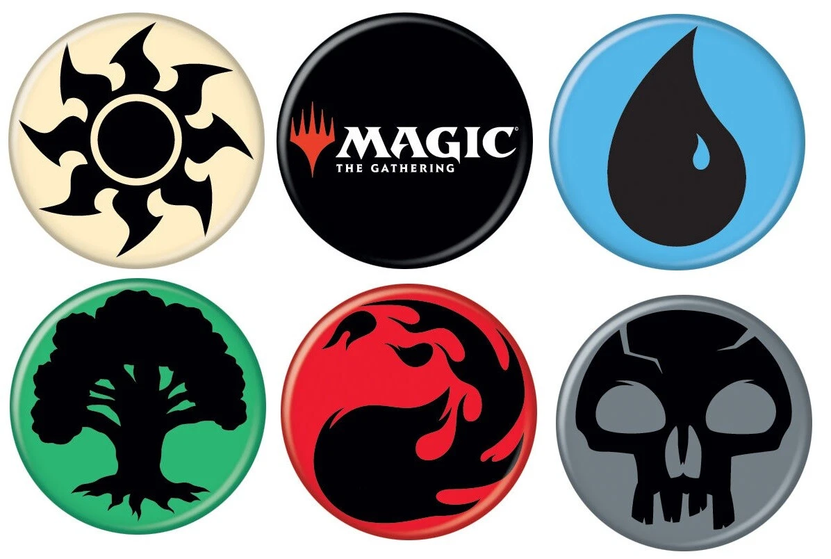 Magic The Gathering Mana Symbols