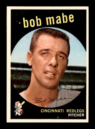 1959 Topps #356 Bob Mabe RC NM/NM+ X2856751 | eBay