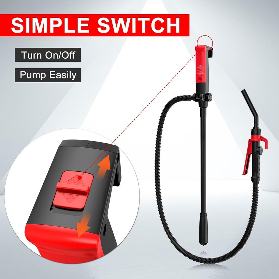 Portable Power Battery Fuel Pump,Battery Operated Electric Siphon Pump ...