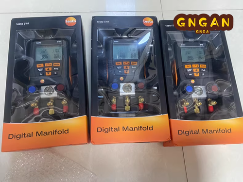 NEW BAND box Testo 549 Refrigeration Digital Manifold HVAC Gauge Meter ...