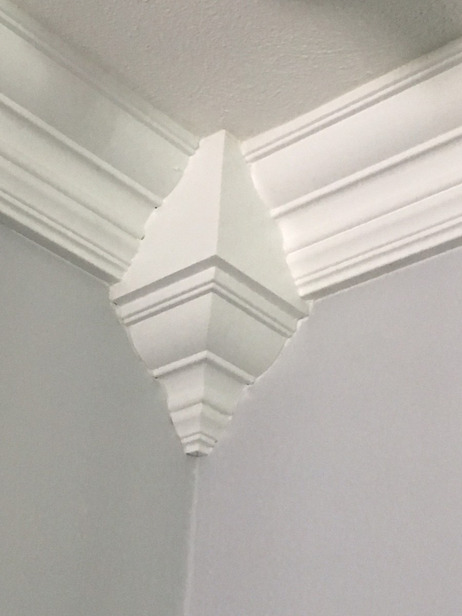 Inside Corner Crown Moulding Block Corner Moulding Small Inside Cone