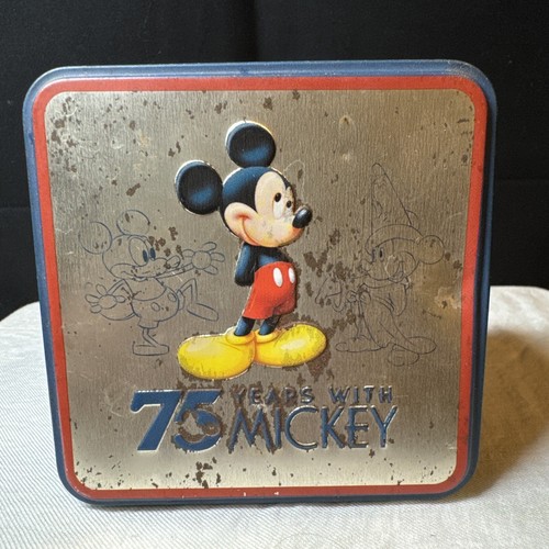 Disney - 75 Years with Mickey Collectible Tin - Small | eBay