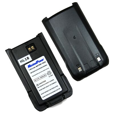 2-Pack Replacement battery for HYTERA HYT BL1719 TC-510,TC-585,TC-500S ...