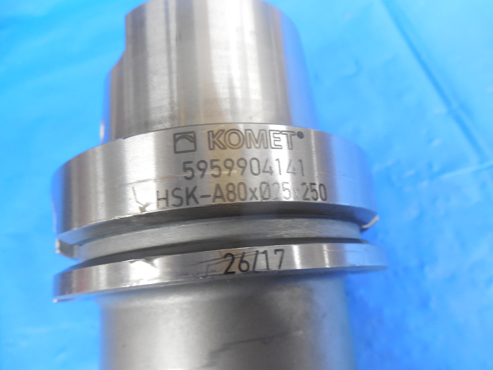 HSK80A 25 mm I.D. SHRINK FIT TOOL HOLDER HSK-A80X025X250 & CARBIDE STEP ...