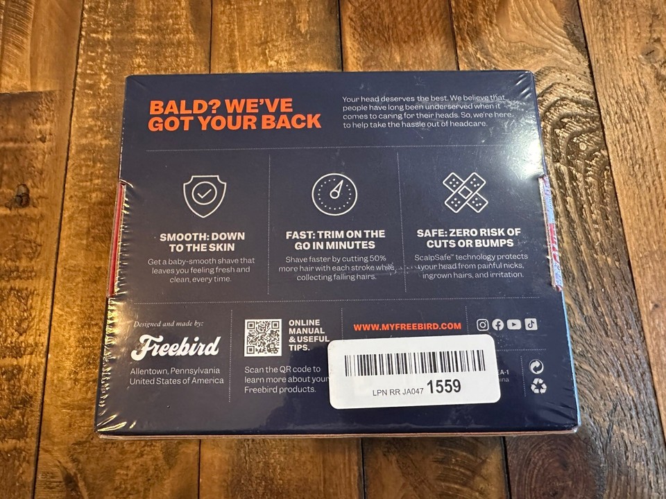 Freebird Flex Series Shaving Kit Electric Rotary Shaver Wet/Dry Razor ...