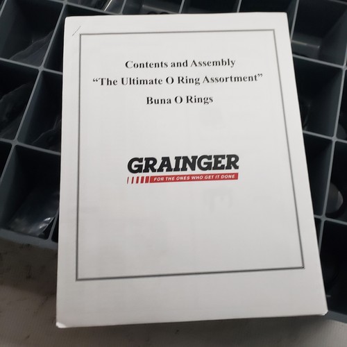 Grainger "The Ultimate O-ring Assortment" 5JKC1 Complete Refill Pack | eBay