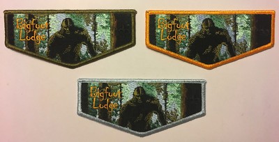 NEW! BIGFOOT OA LODGE 620 GLACIERS EDGE S1 CHARTER MEMBER OBV FIRST ...