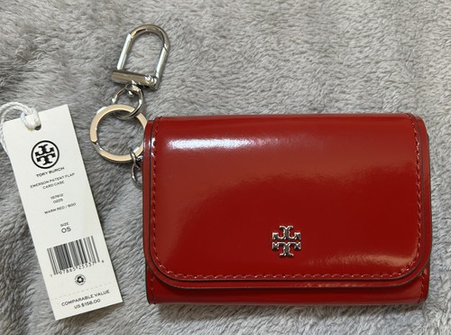 Tory Burch emerson red Card Case | eBay