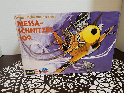 VINTAGE 1971 REVELL WEINER MOLDY UND HIS BLOWN MESSA-SCHNITZEL 109 KIT ...