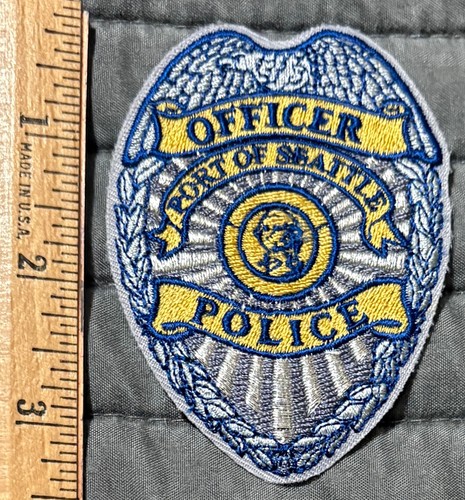 Rare Obsolete Port of Seattle Washington WA Airport Police Patch | eBay