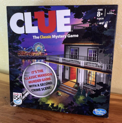 Clue The Classic Mansion Murder Mystery Game Hasbro 2013 Edition | eBay
