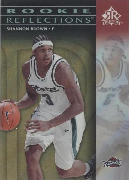 2006-07 Upper Deck Reflections - Rookie Reflections Shannon Brown #120 ...