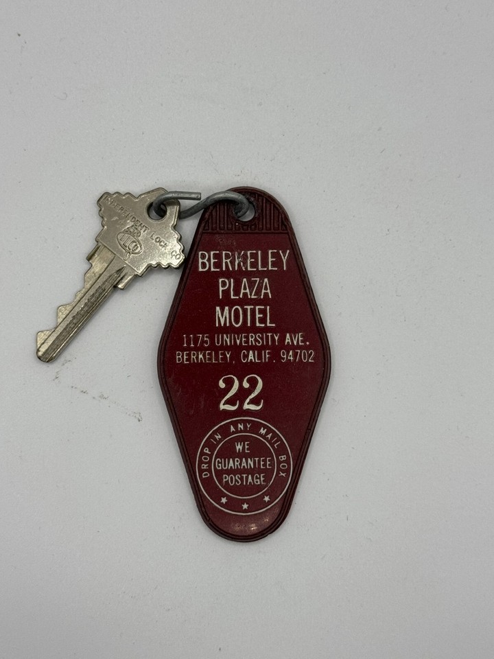 Vintage Hotel Motel Room Key Fobs & Keys California Washington ...