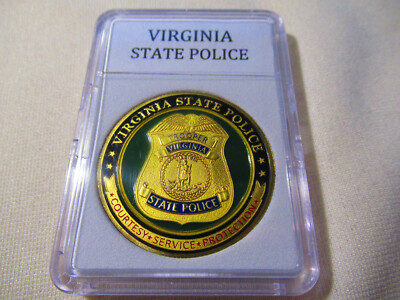 VIRGINIA STATE POLICE Challenge Coin | eBay