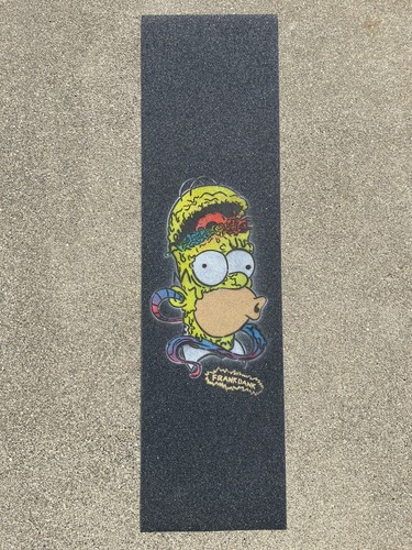 Mob Grip Tape Graphic Homer Simpson The Simpsons Worm Brains Melting ...