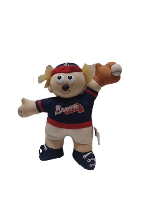 Vintage ATLANTA BRAVES MLB BASEBALL PLAYER STUFFED TOY 1992 Plush 6" | eBay