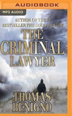 Good Lawyer Ser.: The Criminal Lawyer : A Novel by Thomas Benigno (2017 ...