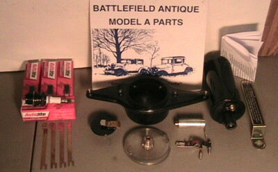 1928-1931 Model A Ford Super Deluxe Tune-up Kit with Clear Distributor ...