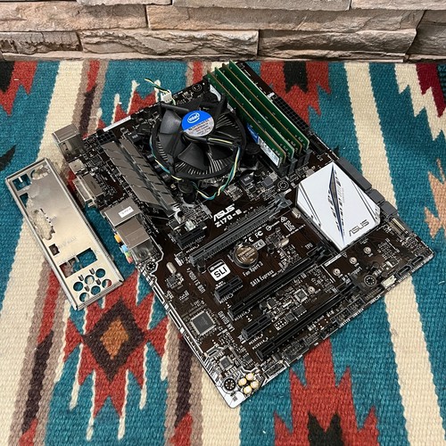 ASUS Z170-E ATX Motherboard Combo • Core i7-6700 • 24GB DDR4 RAM ...
