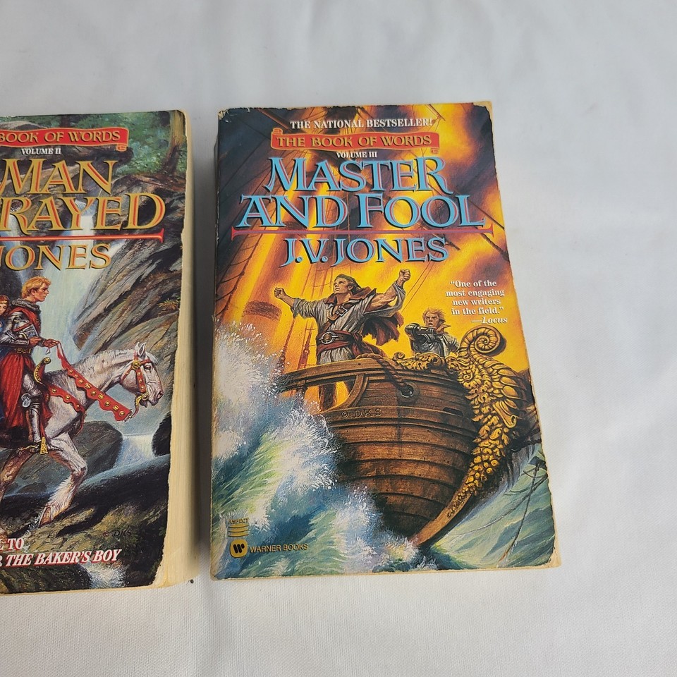 J.V. Jones / Complete Book of Words Trilogy / Lot of 3 Paperback ...