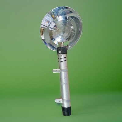 Graflex 3 cell flash handle w tripod and retro vinyl carry case vector ...