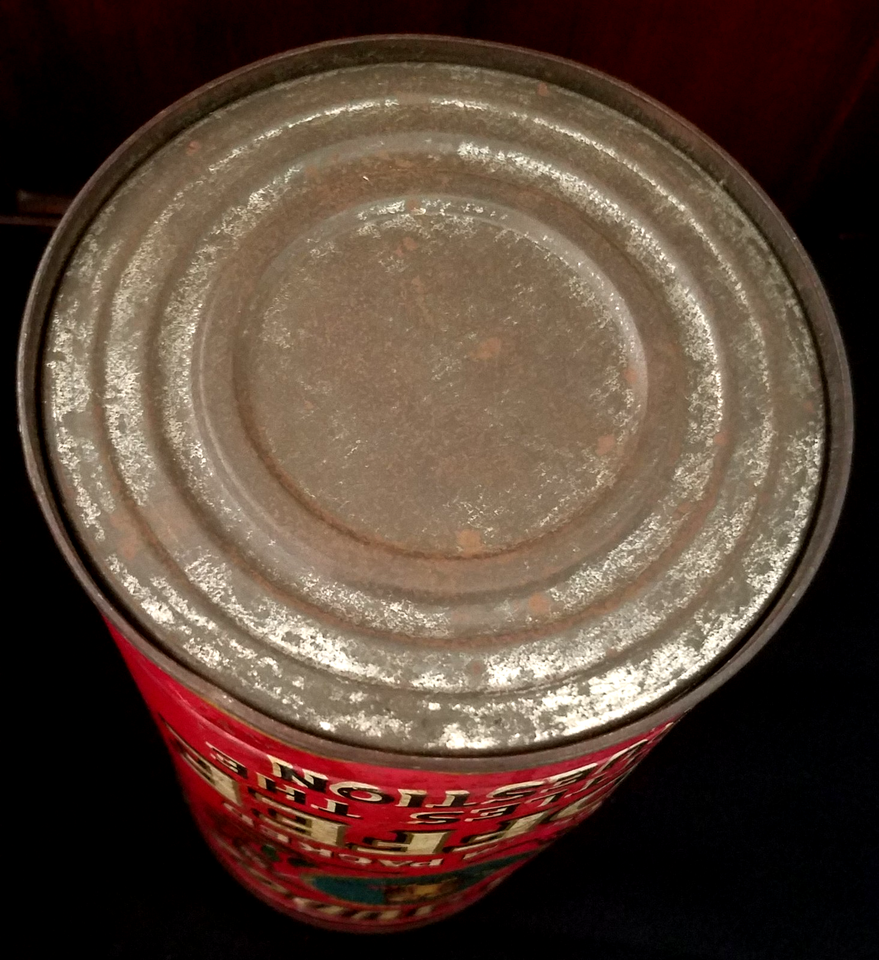 Vintage Old Judge Coffee Tin Can David G. Evans Co. St. Louis MO OWL 10 ...