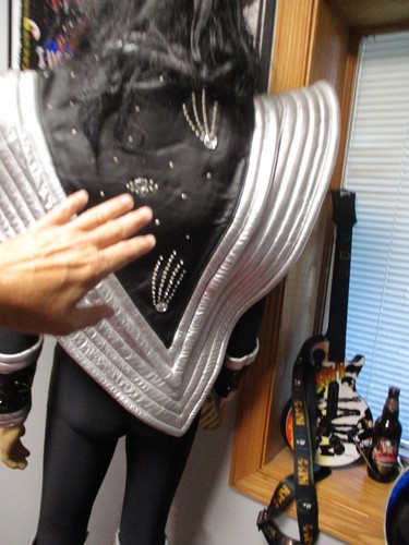 KISS ACE FREHLEY ADULT DESTROYER COSTUME CUSTOM BOOTS HEAVY SPACE MAN ...