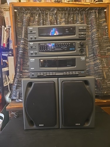 RCA RP-8530 Boombox HiFi Stereo System Vintage Audio CD Player Cassette ...