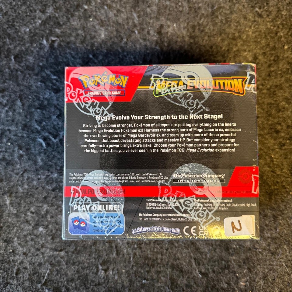Mega Evolution Booster Box Enhanced - Bulbasaur Stamped Box Topper ...