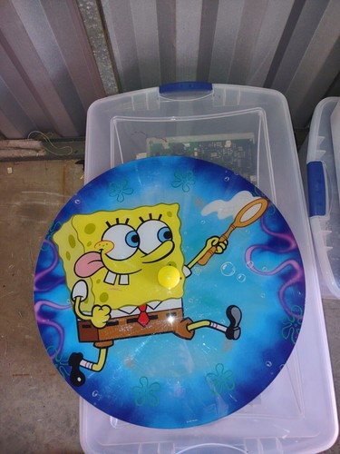 spongebob squarepants arcade redemption sign/marquee plexi part #5364 ...